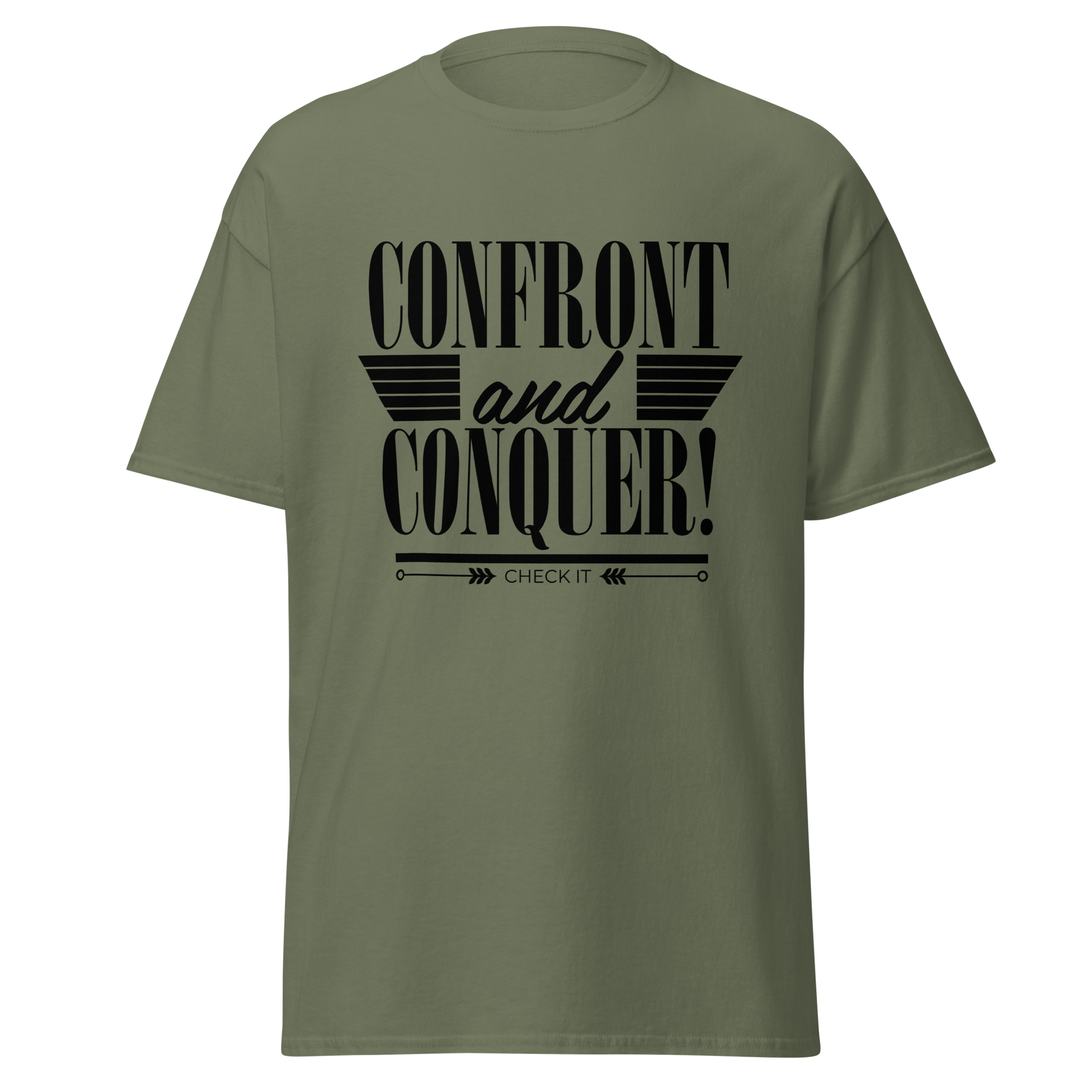 Confront & Conquer – CHECK IT CM SHOP